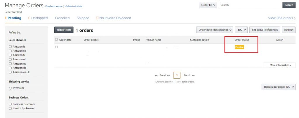Amazon Orders Pending What Does It Mean Sellersonar